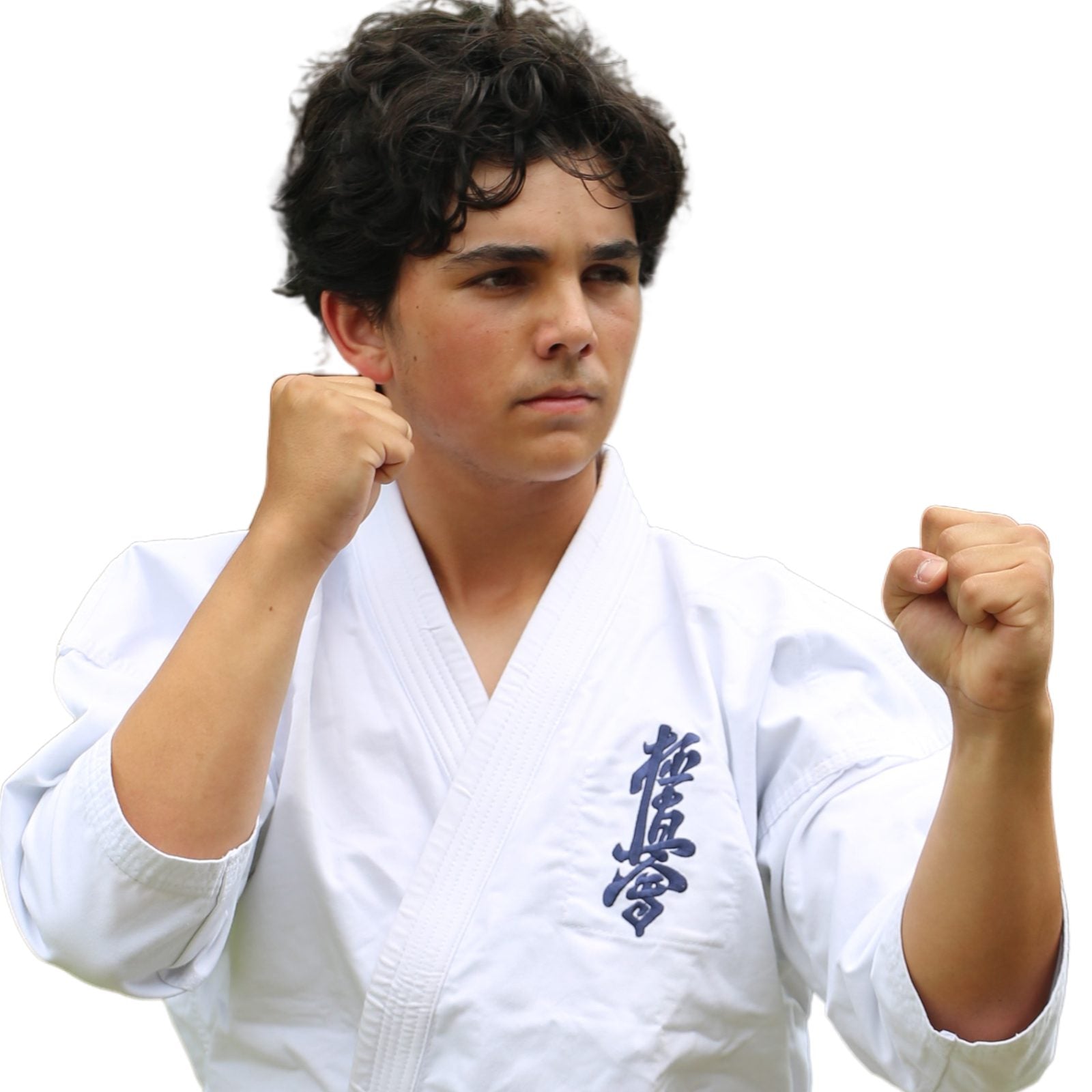 12 oz Bleached Kyokushin Uniform – Stretch Cotton Karate Gi