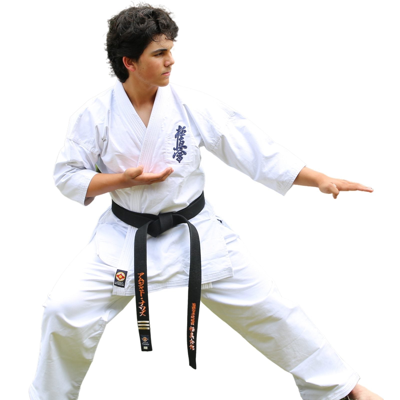 12 oz Bleached Kyokushin Uniform – Stretch Cotton Karate Gi
