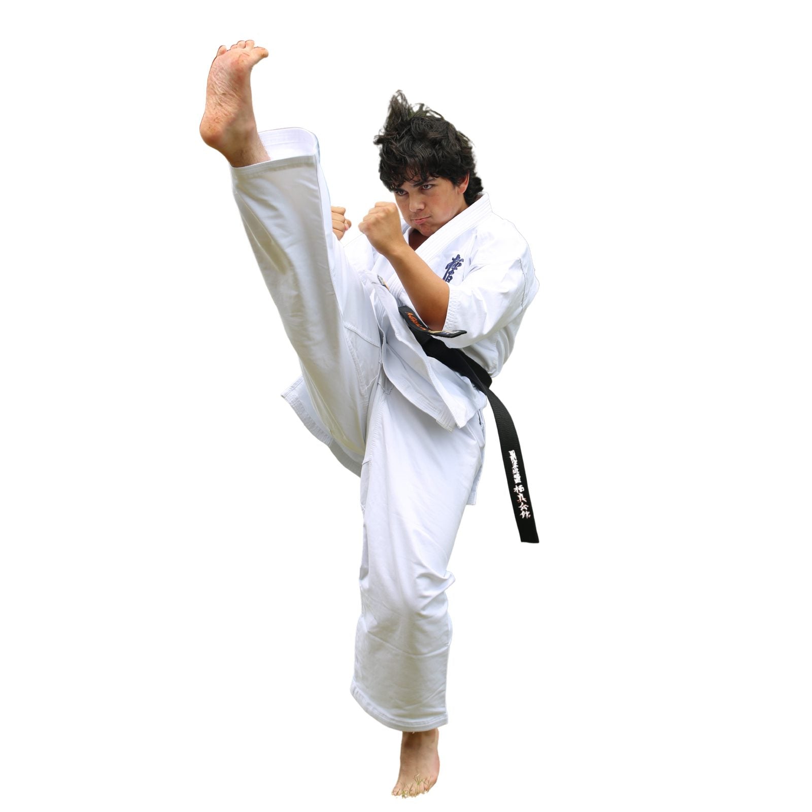 12 oz Bleached Kyokushin Uniform – Stretch Cotton Karate Gi