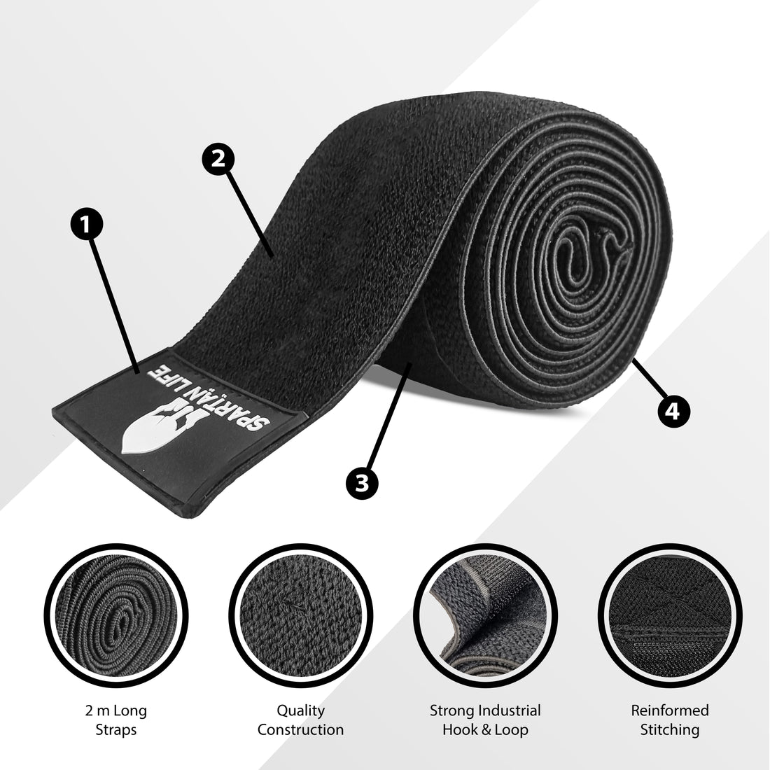 Victorbudo USA Knee Wraps - Elite Knee Support for Lifting