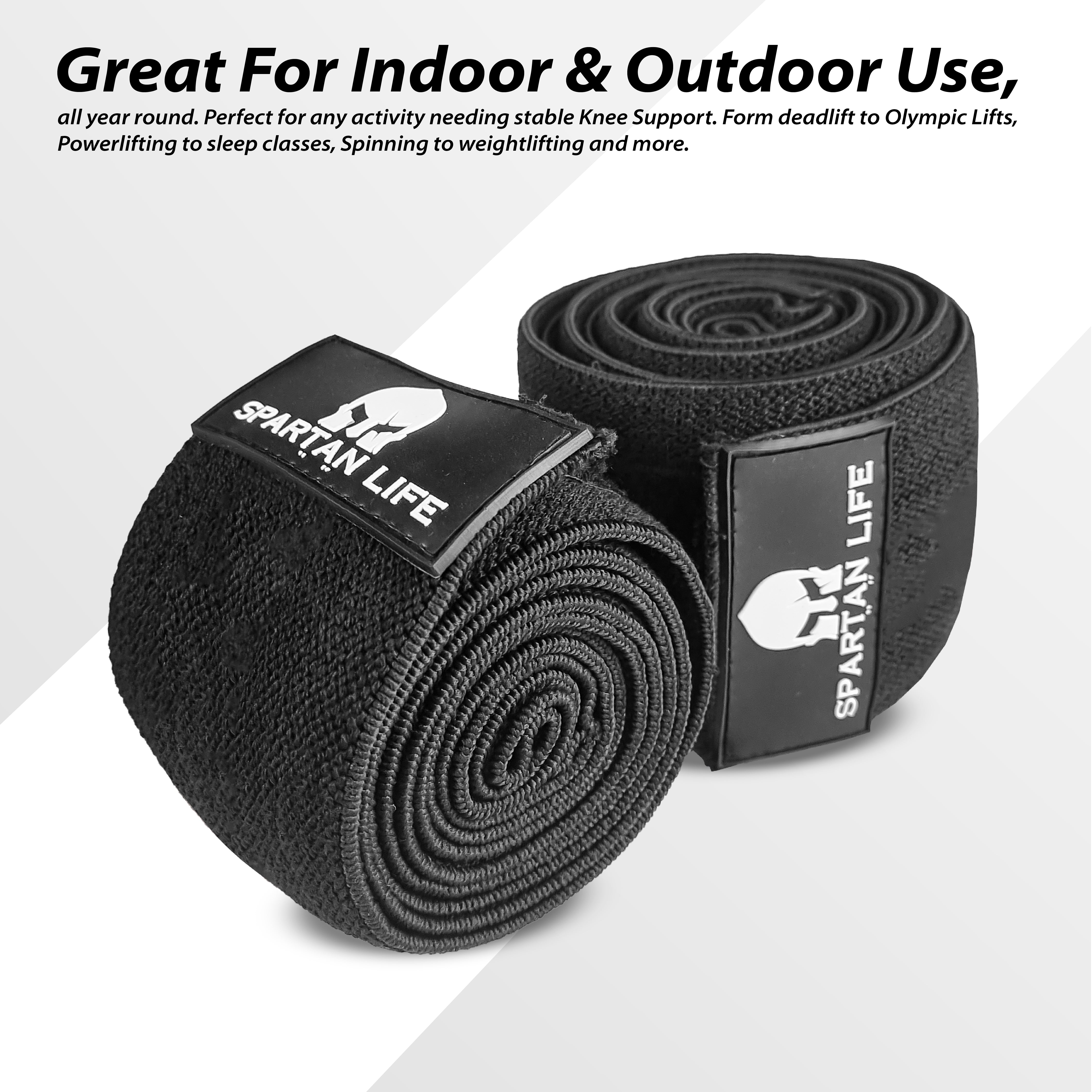 Victorbudo USA Knee Wraps - Elite Knee Support for Lifting