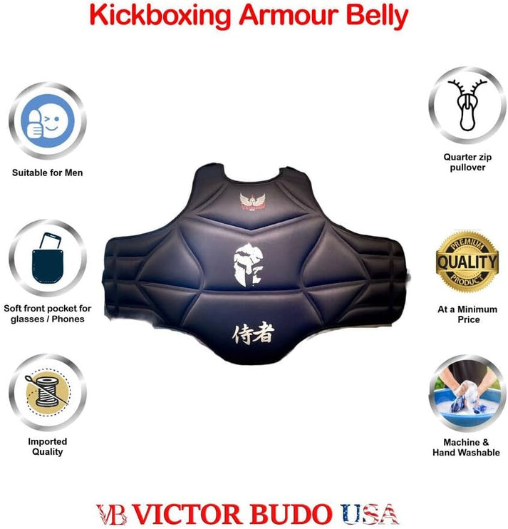 Teakwondo Boxing Chest Guard For Mma Spartan Victor Budo USA