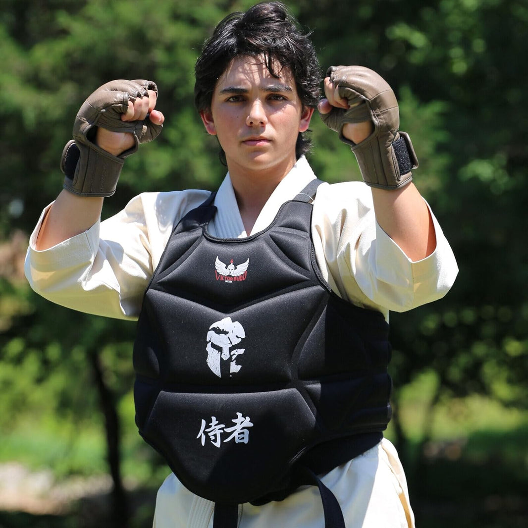 TAEKWONDO BOXING CHEST GUARD FOR MMA SPARTAN