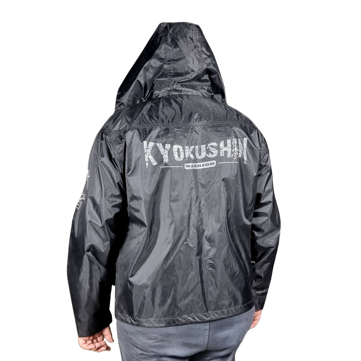 Kyokushin Embroidered Windbreaker Hooded Jacket for Men