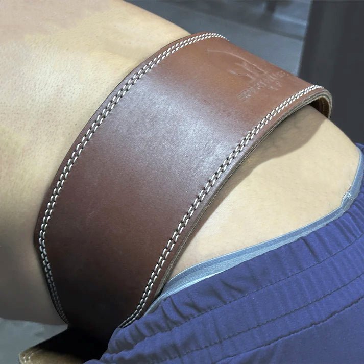 Genuine Leather Unisex Self Locking Belt | Functional Fitness