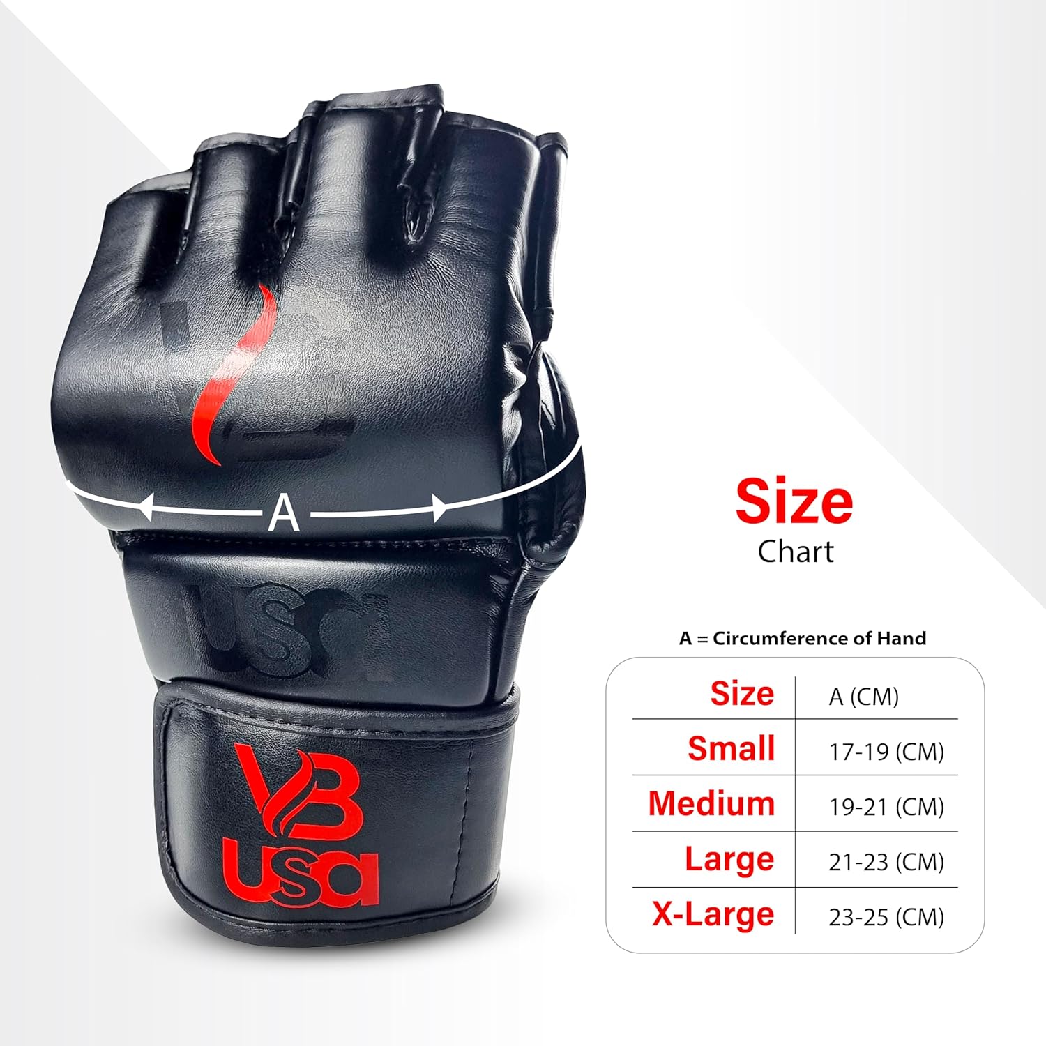 HALF FINGER MUAY THAI MMA TRAINING GLOVES –MAYA HIDE LEATHER