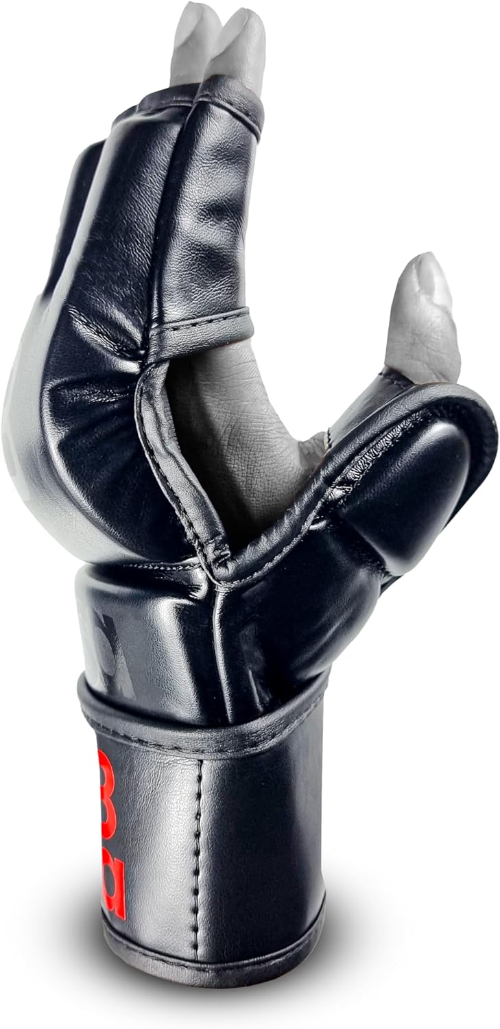HALF FINGER MUAY THAI MMA TRAINING GLOVES –MAYA HIDE LEATHER