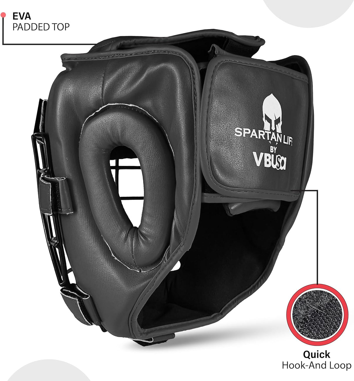 MMA Boxing Headgear Removeable With Grill