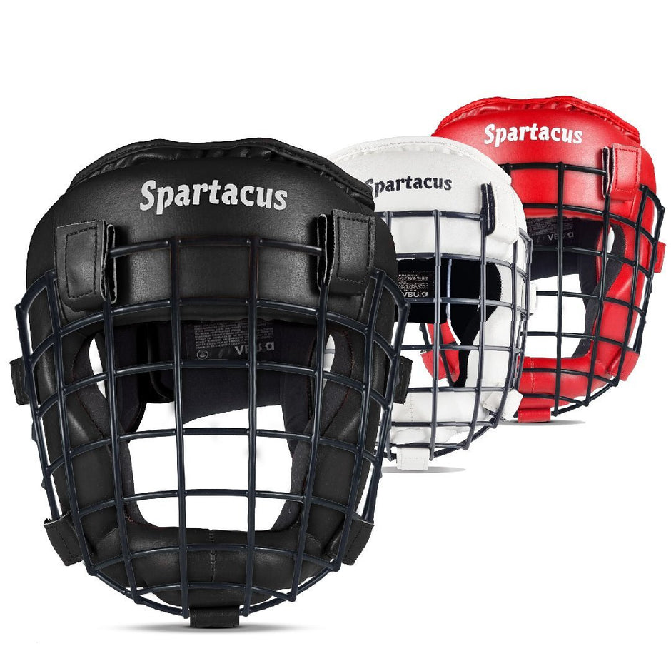 MMA Boxing Headgear Removeable With Grill