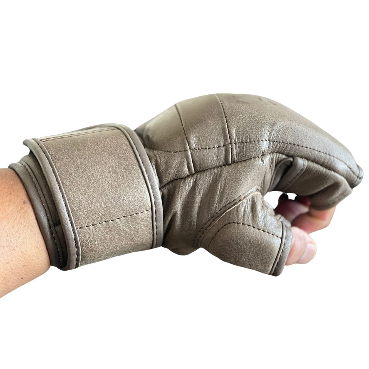 MMA GENUINE LEATHER GRAPPLING BEST MMA TRAINING GLOVES
